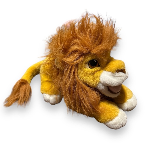 Disney | Toys | Disney Lion King Roaring Simba Plush Stuffed Toy Doll ...